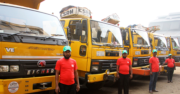 Steel delivery process of CSRM