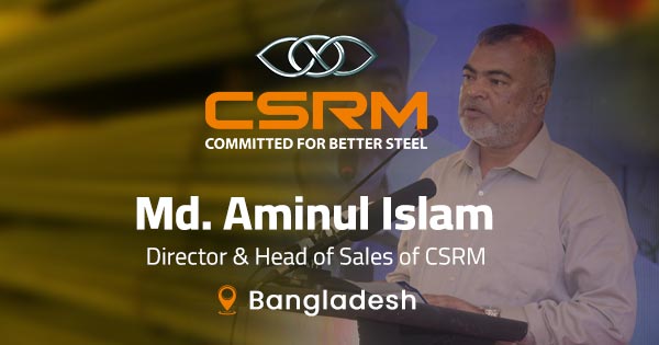 Md. Aminul Islam: The Director & Head of Sales of CSRM
